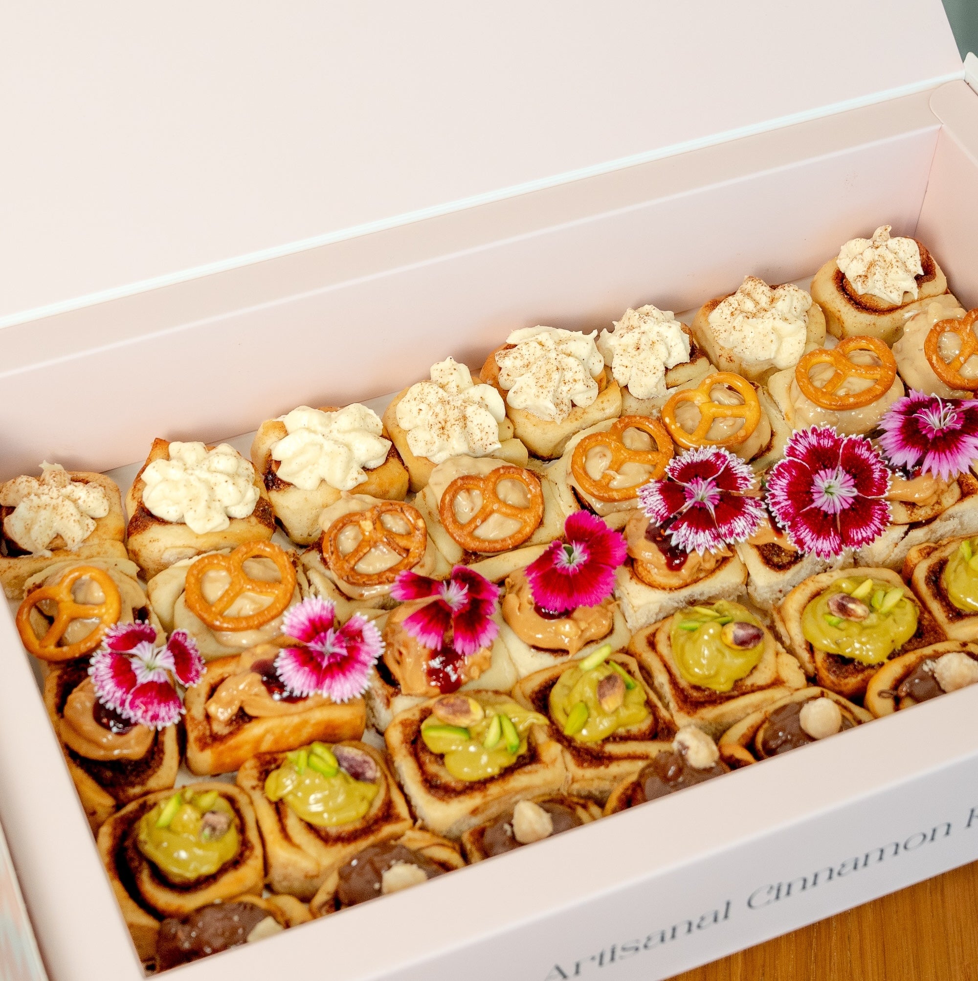 Box of Mini Cinnamon Rolls - Bestseller Box – Cinnamore